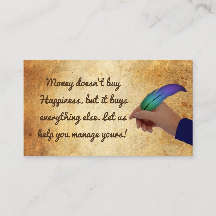Financial Counselor Business Cards | Zazzle