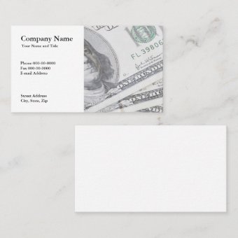 Financial Planner Business Card | Zazzle