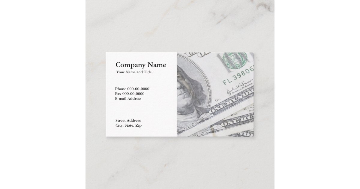 Financial Planner Business Card | Zazzle