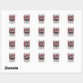 FINCH FAMILY CREST - FINCH COAT OF ARMS CLASSIC ROUND STICKER | Zazzle