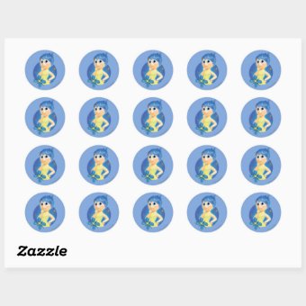 Find the Fun! Classic Round Sticker | Zazzle