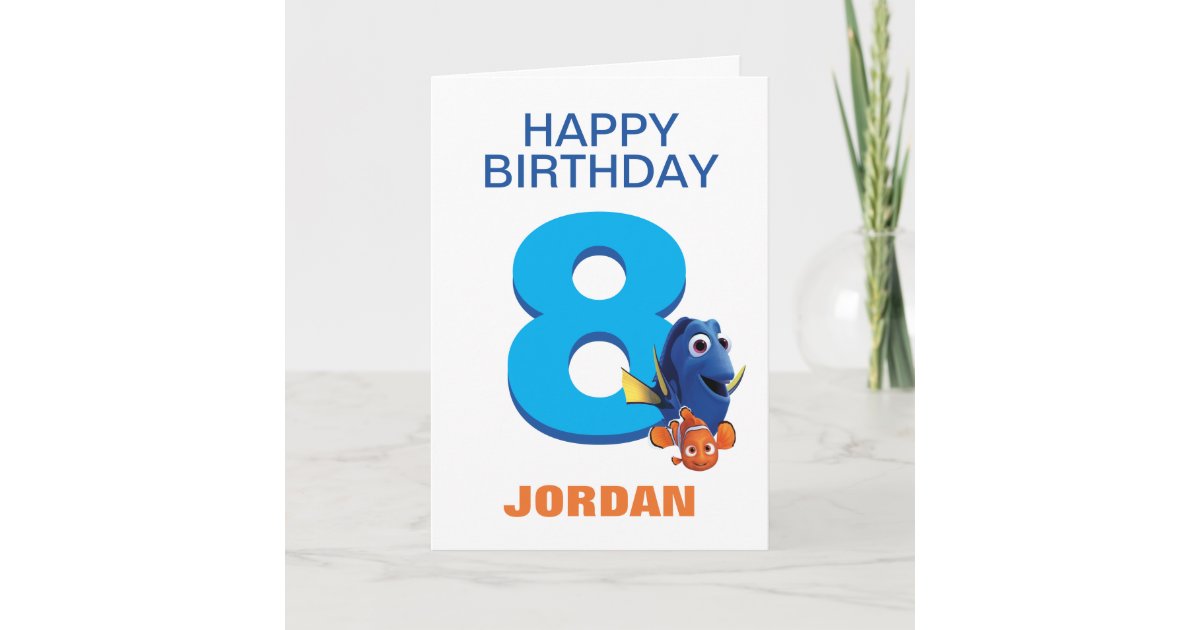 Finding Dory and Nemo Birthday Card | Zazzle