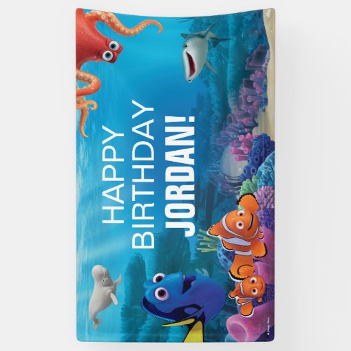 Finding Dory Birthday Banner | Zazzle