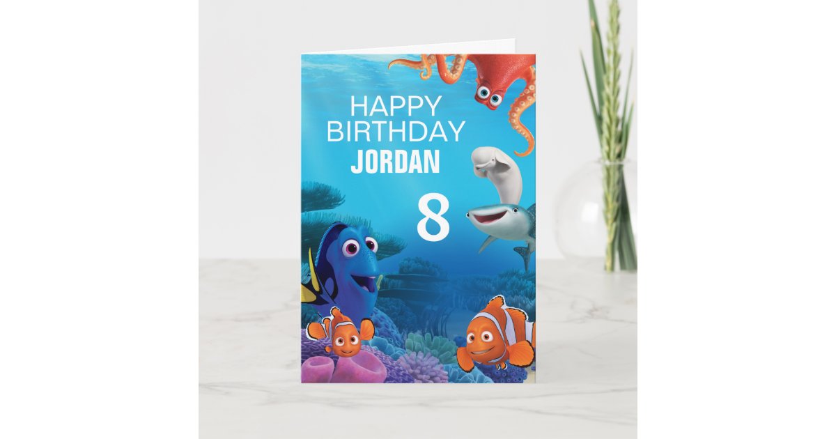 Finding Dory Birthday Card | Zazzle