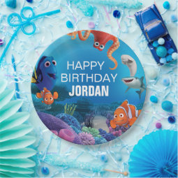 Finding Dory Birthday Paper Plates | Zazzle