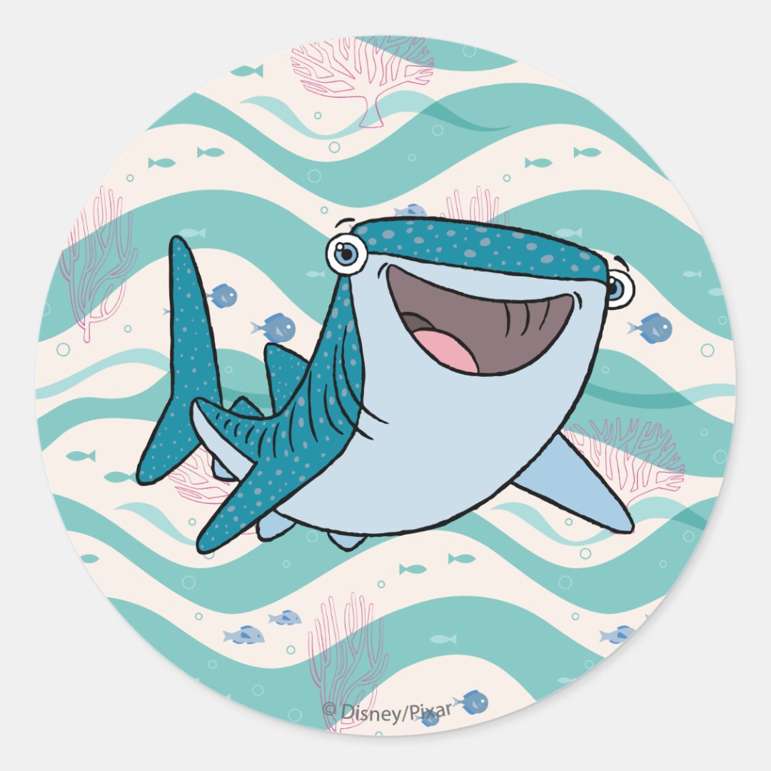 Finding Dory Destiny Classic Round Sticker | Zazzle