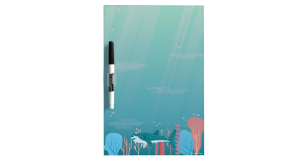 Finding Dory | Destiny the Whale Shark Dry Erase Board | Zazzle