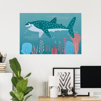 Finding Dory | Destiny the Whale Shark Poster | Zazzle