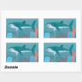 Finding Dory | Destiny the Whale Shark Rectangular Sticker | Zazzle