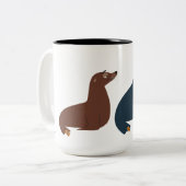 Finding Dory | Fluke & Rudder Two-Tone Coffee Mug | Zazzle