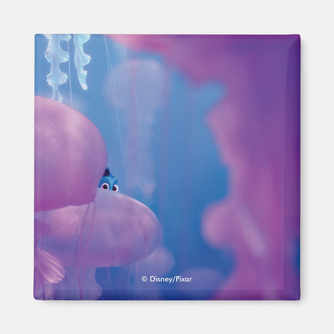 Finding Dory | Hide and Seek - Jellyfish Magnet | Zazzle