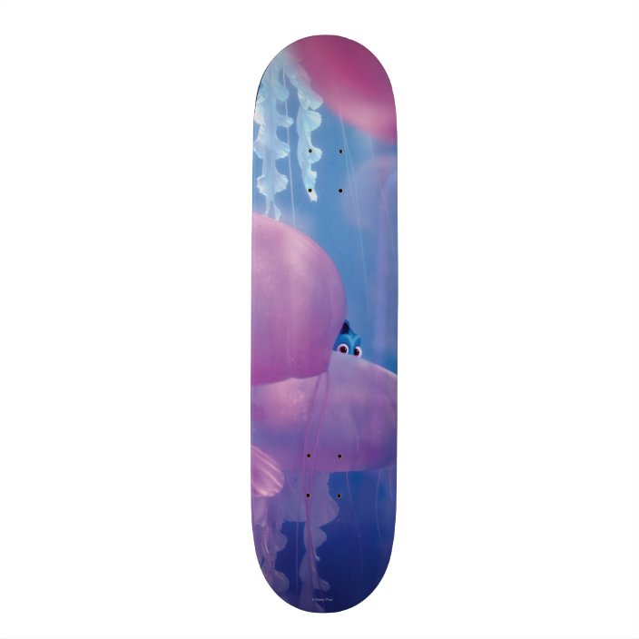 Finding Dory | Hide and Seek - Jellyfish Skateboard Deck | Zazzle.com