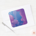Finding Dory | Hide and Seek - Jellyfish Square Sticker | Zazzle