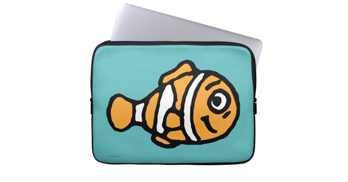 Finding Dory | Marlin Cartoon Laptop Sleeve | Zazzle