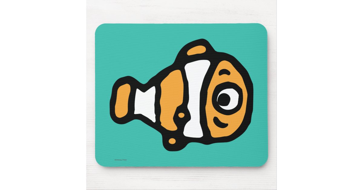 Finding Dory | Nemo Cartoon Mouse Pad | Zazzle