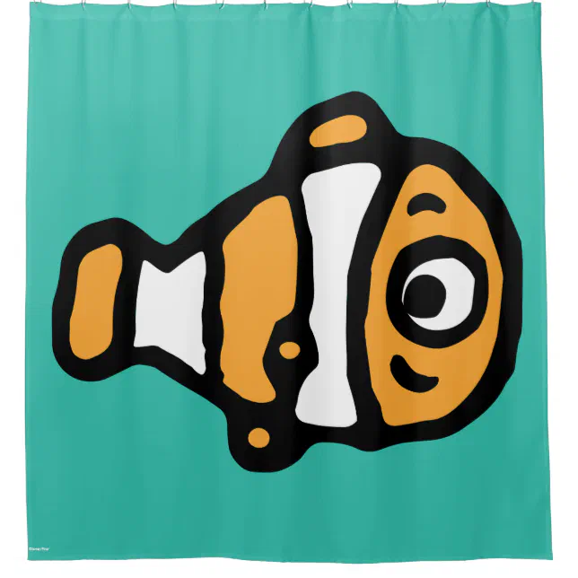 Finding Dory | Nemo Cartoon Shower Curtain | Zazzle