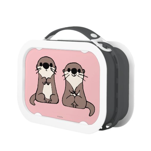Finding Dory | Otter Cartoon Lunch Box | Zazzle
