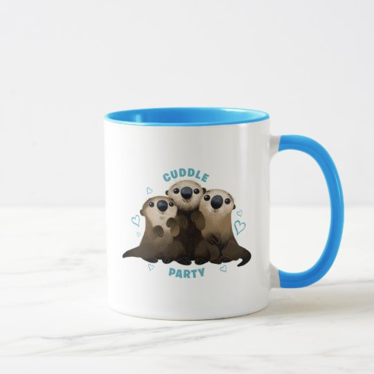 Finding Dory Otters | Cuddle Party 2 Mug | Zazzle.com