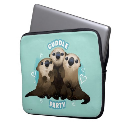 Finding Dory Otters | Cuddle Party Laptop Sleeve | Zazzle