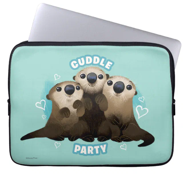 Finding Dory Otters | Cuddle Party Laptop Sleeve | Zazzle