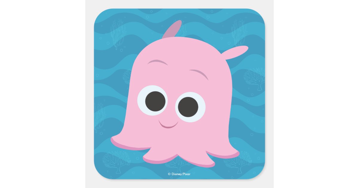 Finding Dory | Pearl Square Sticker | Zazzle