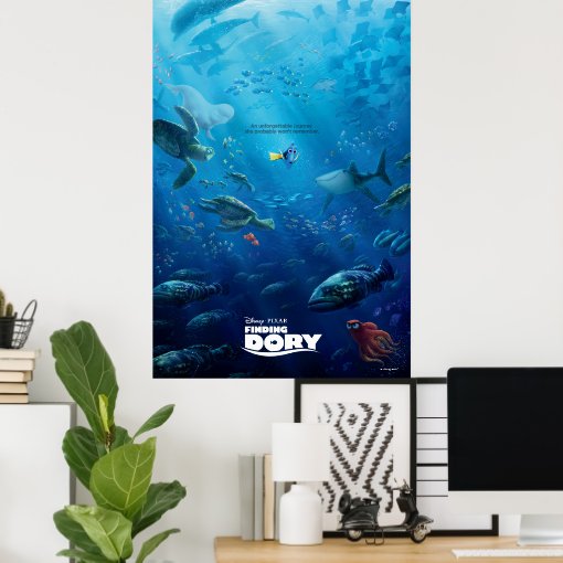 Finding Dory | Poster Art | Zazzle