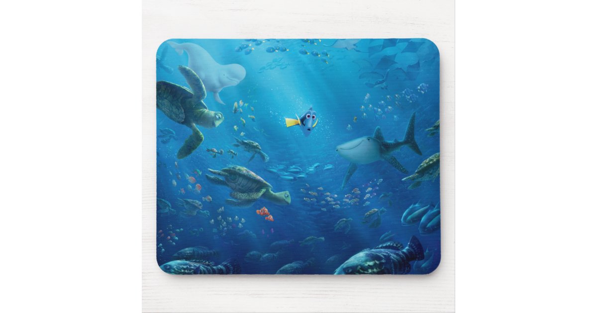 Finding Dory | Poster Art Mouse Pad | Zazzle