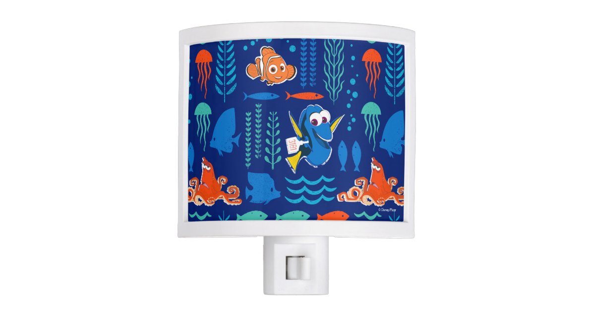 Finding Dory Sea Pattern Night Light | Zazzle