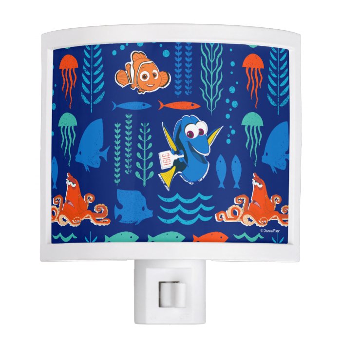 Finding Dory Sea Pattern Night Light | Zazzle.com