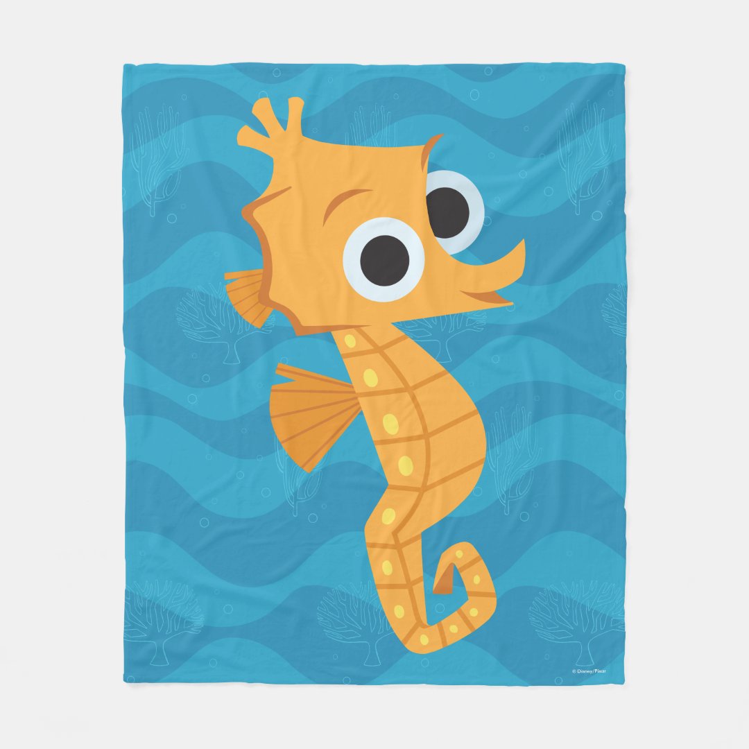 Finding Dory | Sheldon Fleece Blanket | Zazzle