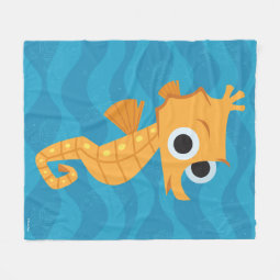 Finding Dory | Sheldon Fleece Blanket | Zazzle