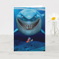 Finding Nemo | Bruce Grinning Card | Zazzle
