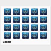 Finding Nemo | Bruce Grinning Square Sticker | Zazzle