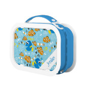 Finding Nemo | Dory and Nemo Pattern Lunch Box | Zazzle