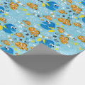 Finding Nemo | Dory and Nemo Pattern Wrapping Paper | Zazzle