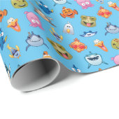 Finding Nemo Emoji Pattern Wrapping Paper | Zazzle
