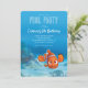 Finding Nemo Pool Party Birthday Invitation | Zazzle