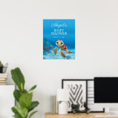 Finding Nemo | Squirt Baby Shower Welcome Sign | Zazzle