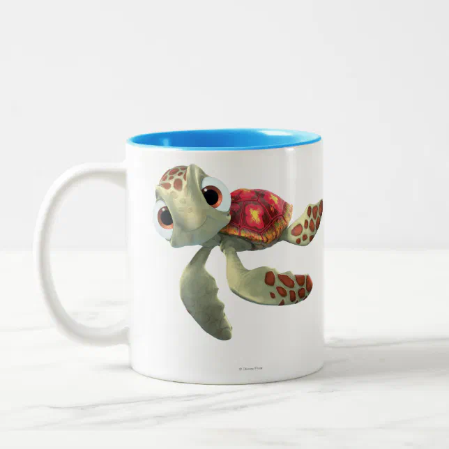Finding Nemo | Squirt Floating Two-Tone Coffee Mug | Zazzle