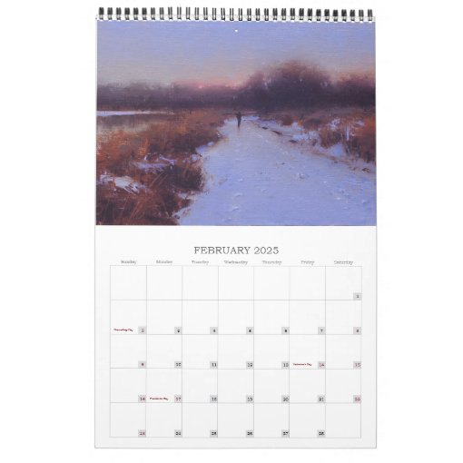 Fine Art Calendar | Zazzle