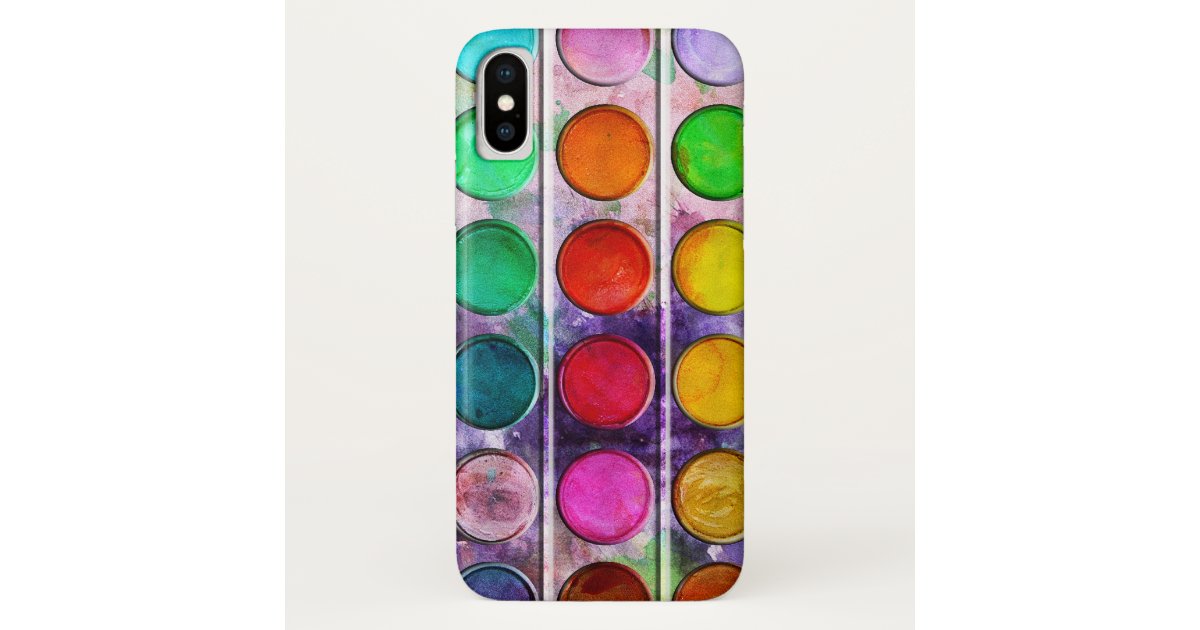 Fine Art Fun Colorful Paint Color Box Case-Mate iPhone Case | Zazzle