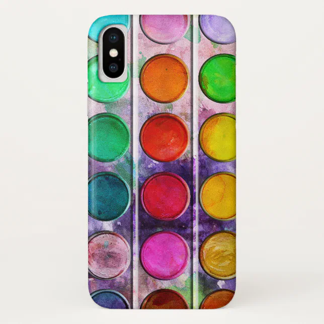 Fine Art Fun Colorful Paint Color Box Case-Mate iPhone Case | Zazzle