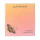 Fine Art Monarch Butterfly Inspiring Gold Yellow Notepad | Zazzle