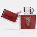 Fine Art red Deer Stag Zippo Lighter | Zazzle