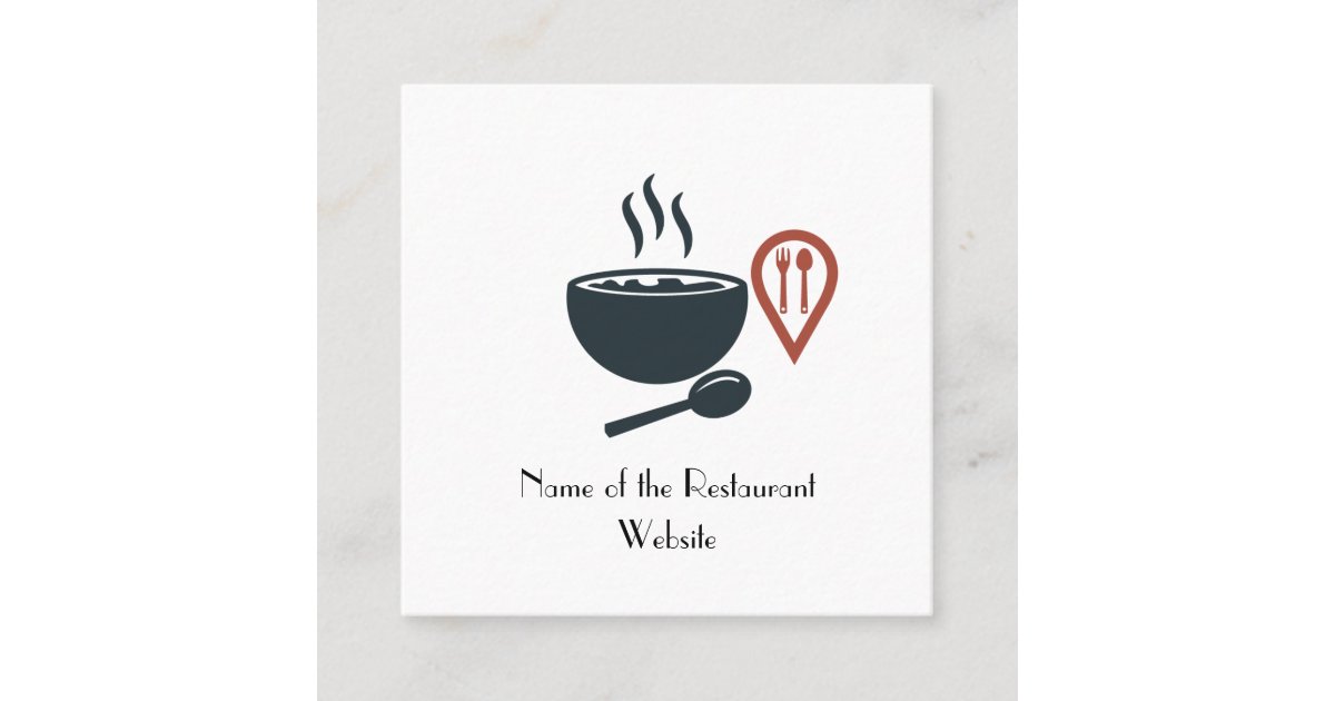 Fine Dining Restaurant Business Card | Zazzle
