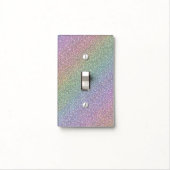 Fine Faux Glitter Sparkles Rainbow Pearl Diagonal Light Switch Cover ...