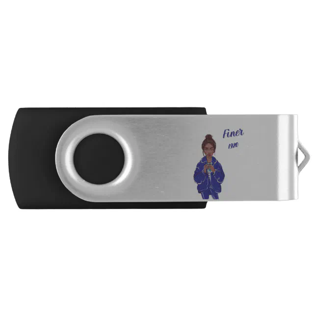 Finer 1922 flash drive | Zazzle