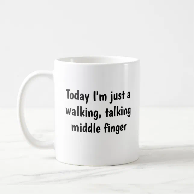Finger Mug | Zazzle