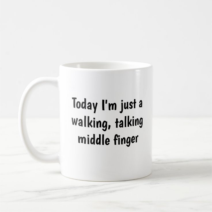 Finger Mug | Zazzle