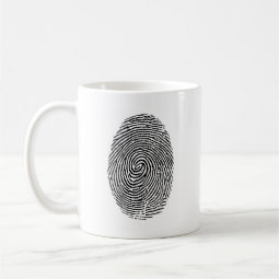 Fingerprint Coffee Mug | Zazzle